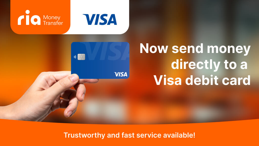 Send Money to a Card with Ria, powered by Visa Direct - The Ria Blog